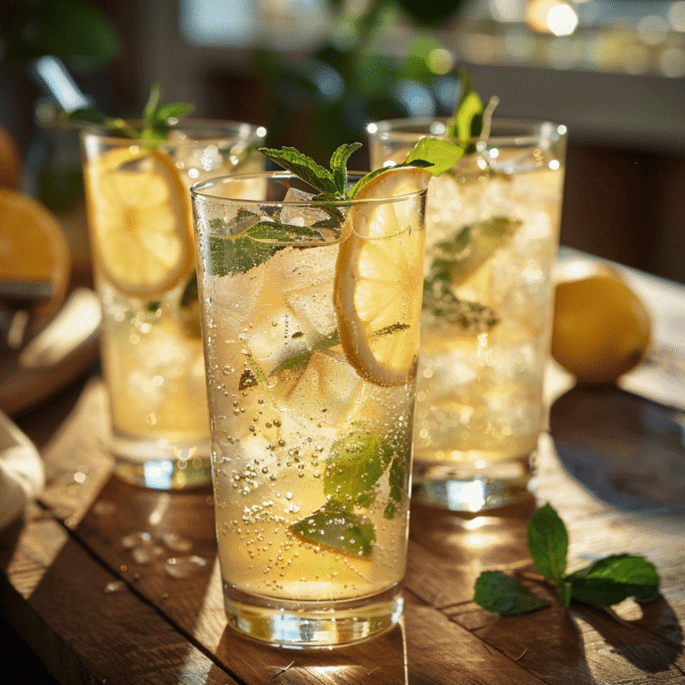 Sparkling Lemonade Mocktail – 7 Easy Variations for Refreshing Sips ...